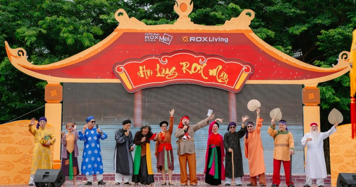 ROX村の祭り「Mây」におけるユニークな企業文化体験 - Top50VN